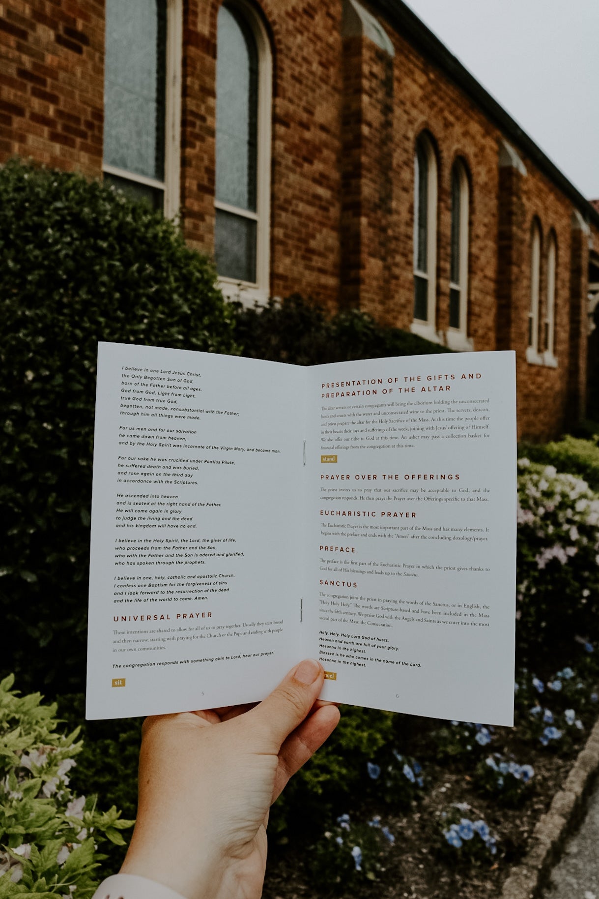 Parts Of The Mass Booklet Child's Guide To The Mass