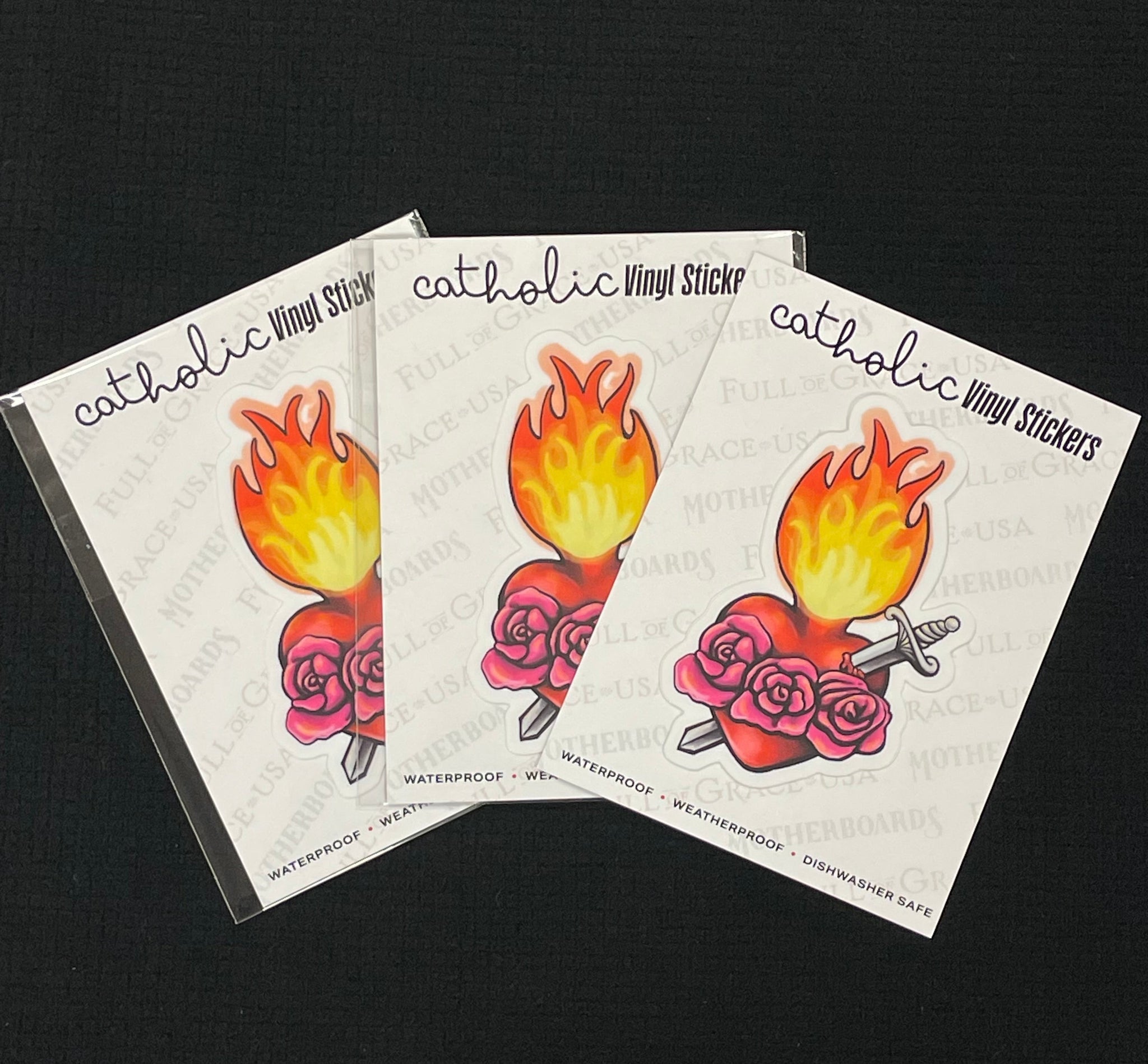 Immaculate Heart Sticker Decal