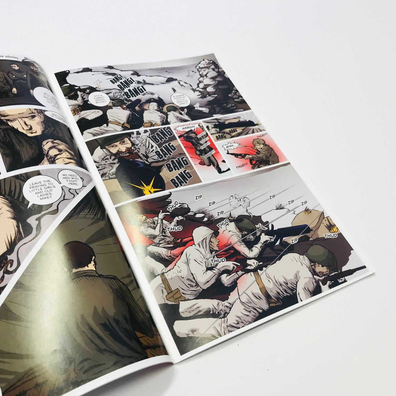 Saint Michael Above the 38th Parallel Gold Edition Comic Book