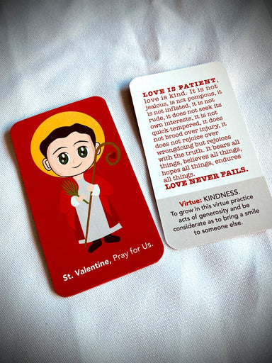 St. Valentines Day Prayer Cards