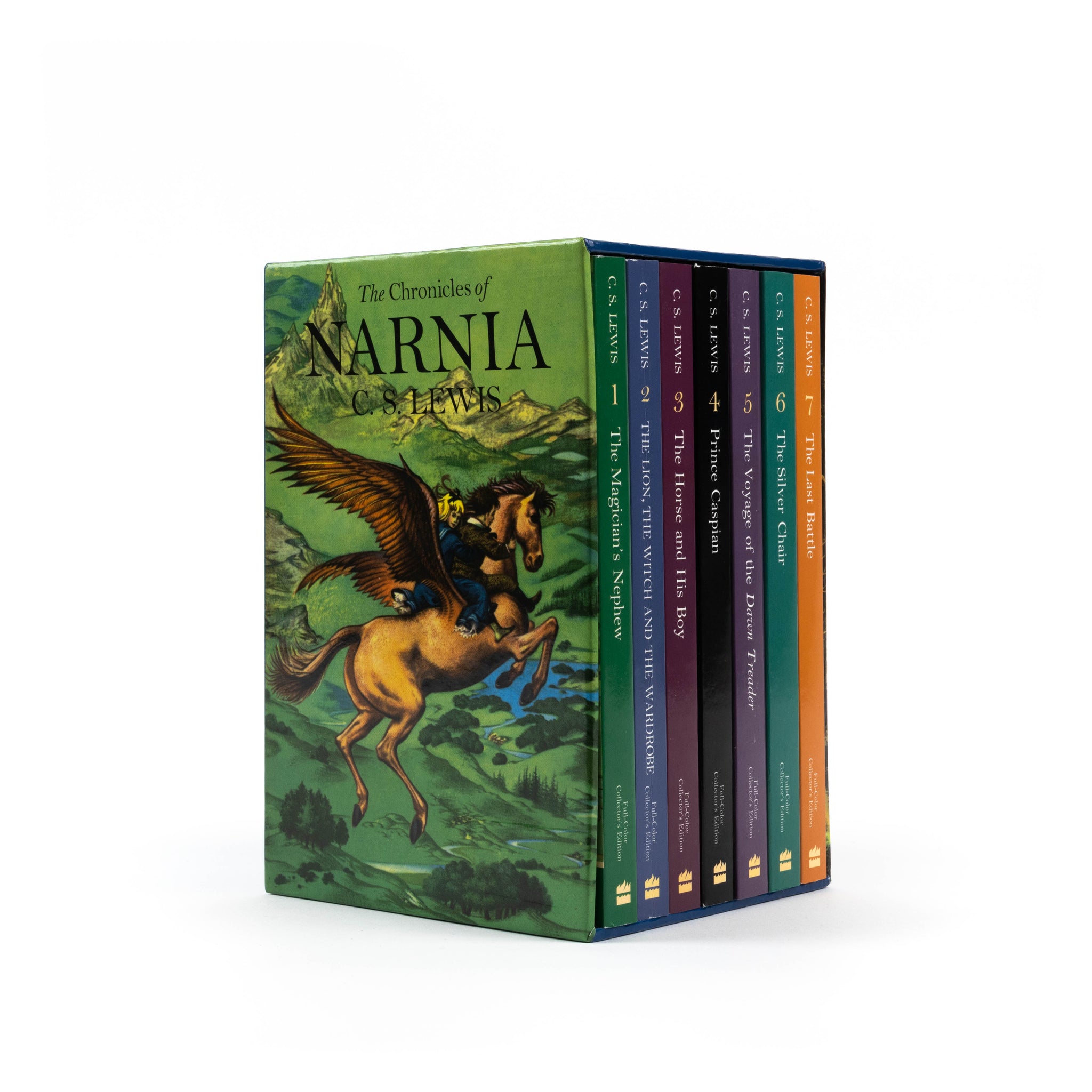 The Chronicles of Narnia Full-Color Box Set (Collector's Edition - Pap
